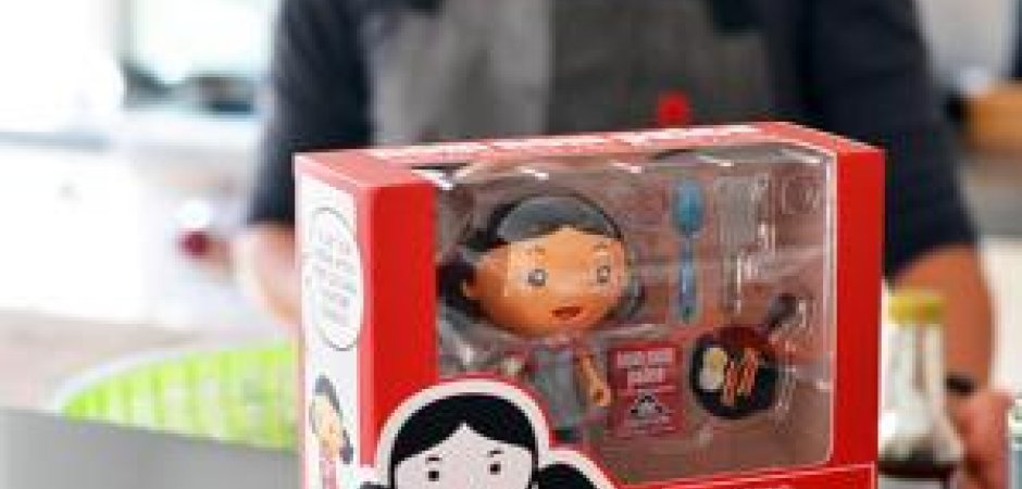 Real Michelle with Vinyl Michelle | Happy Worker Toys & Collectibles