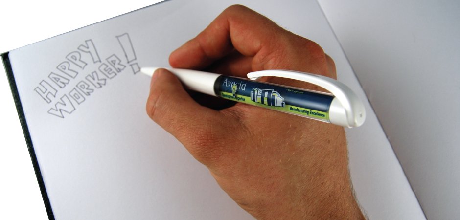 Custom Floating Pen | Happy Worker Toys & Collectibles